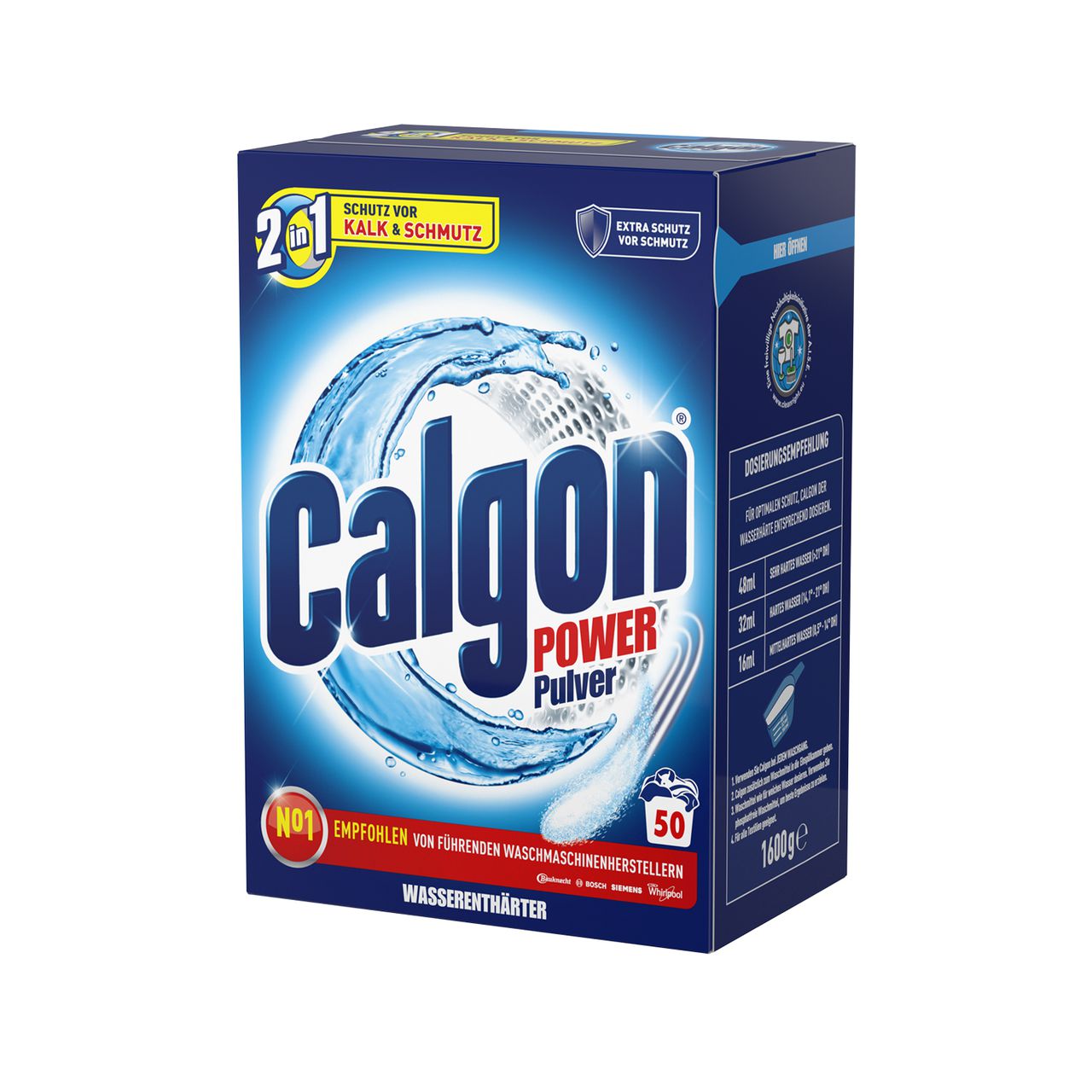 Calgon 2in1 Power Pulver: Schutz und Sauberkeit Ihrer Waschmaschine ... Calgon 2in1 Power Pulver: Schutz und Sauberkeit Ihrer Waschmaschine ...