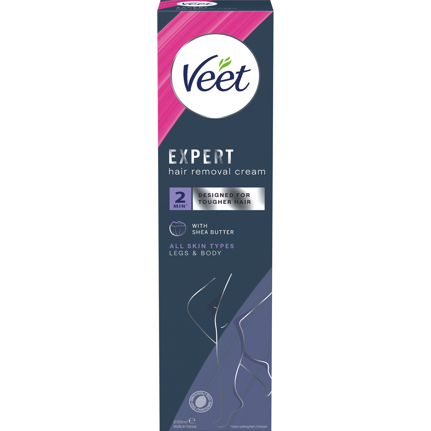 Veet Expert Hair Removal Cream Legs & Body All Skin Types