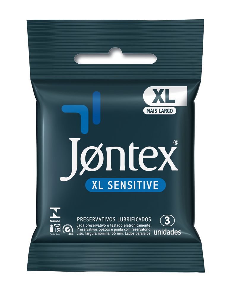 XL Sensitive 3 Unidades | Jontex